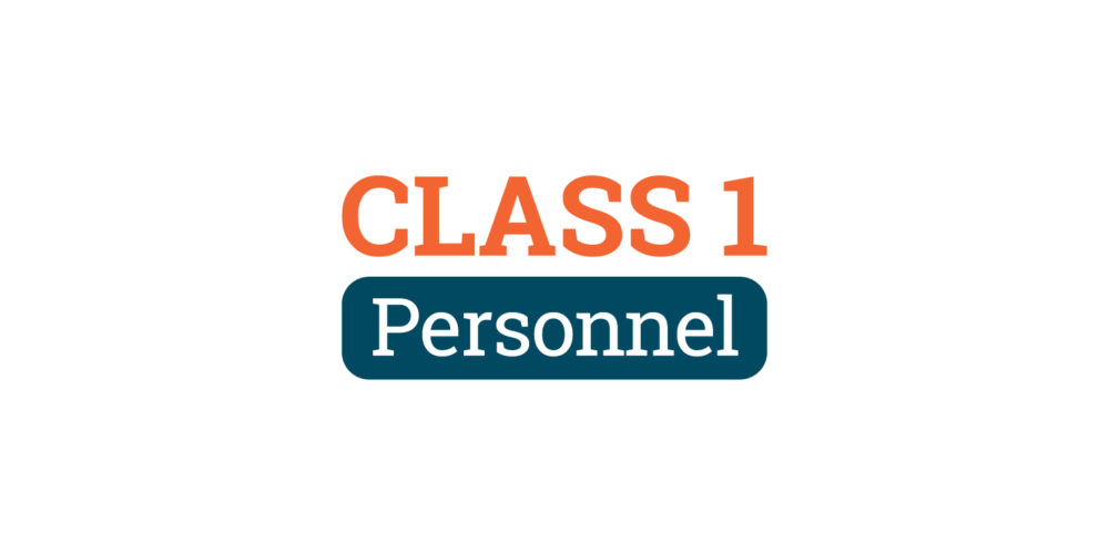 Logo Design for Class 1 Personnel - Palmiero Design