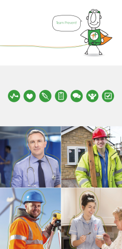 Brochure Design and Brand Refresh for Team Prevent - Palmiero Design