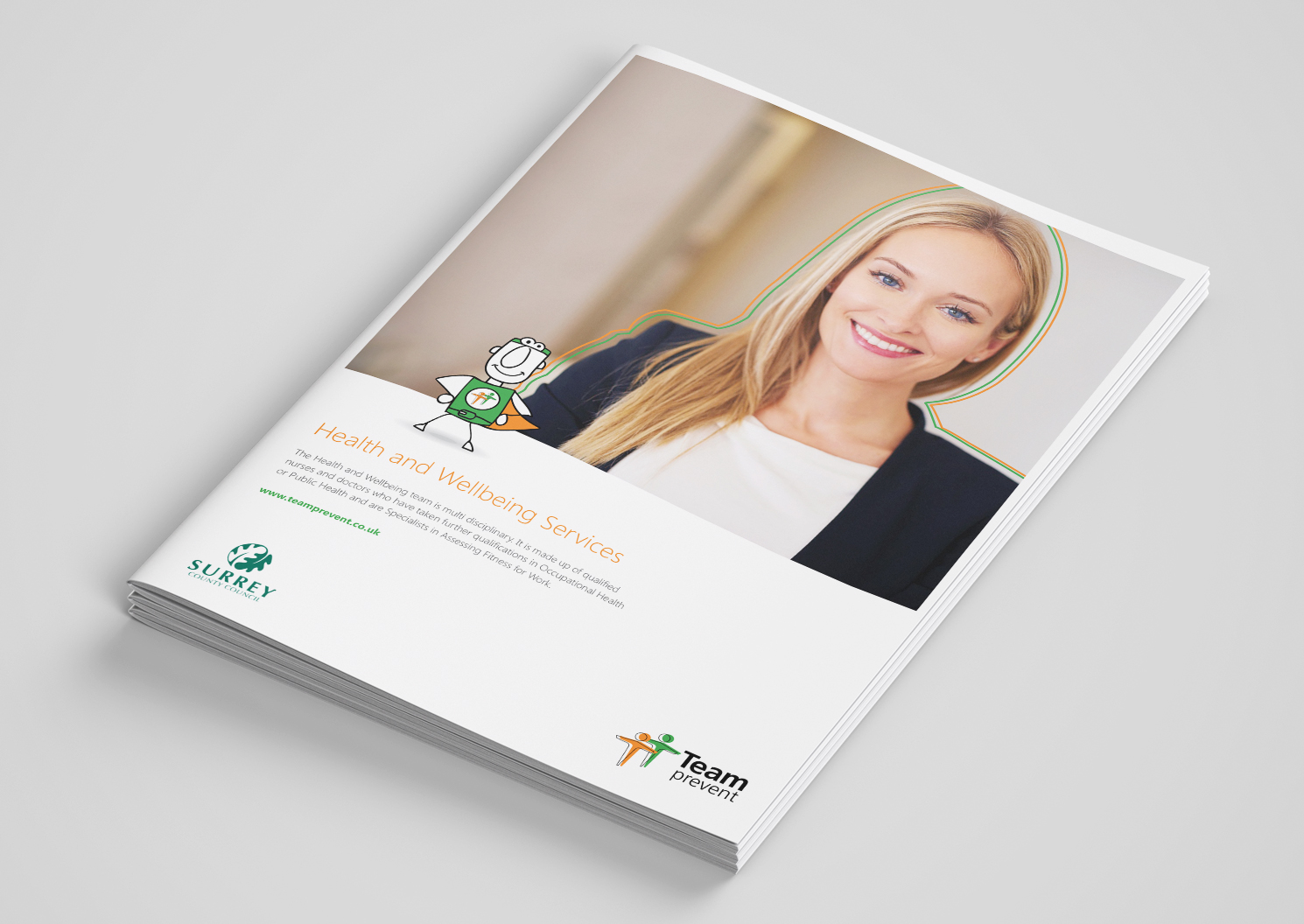 Brochure Design and Brand Refresh for Team Prevent - Palmiero Design