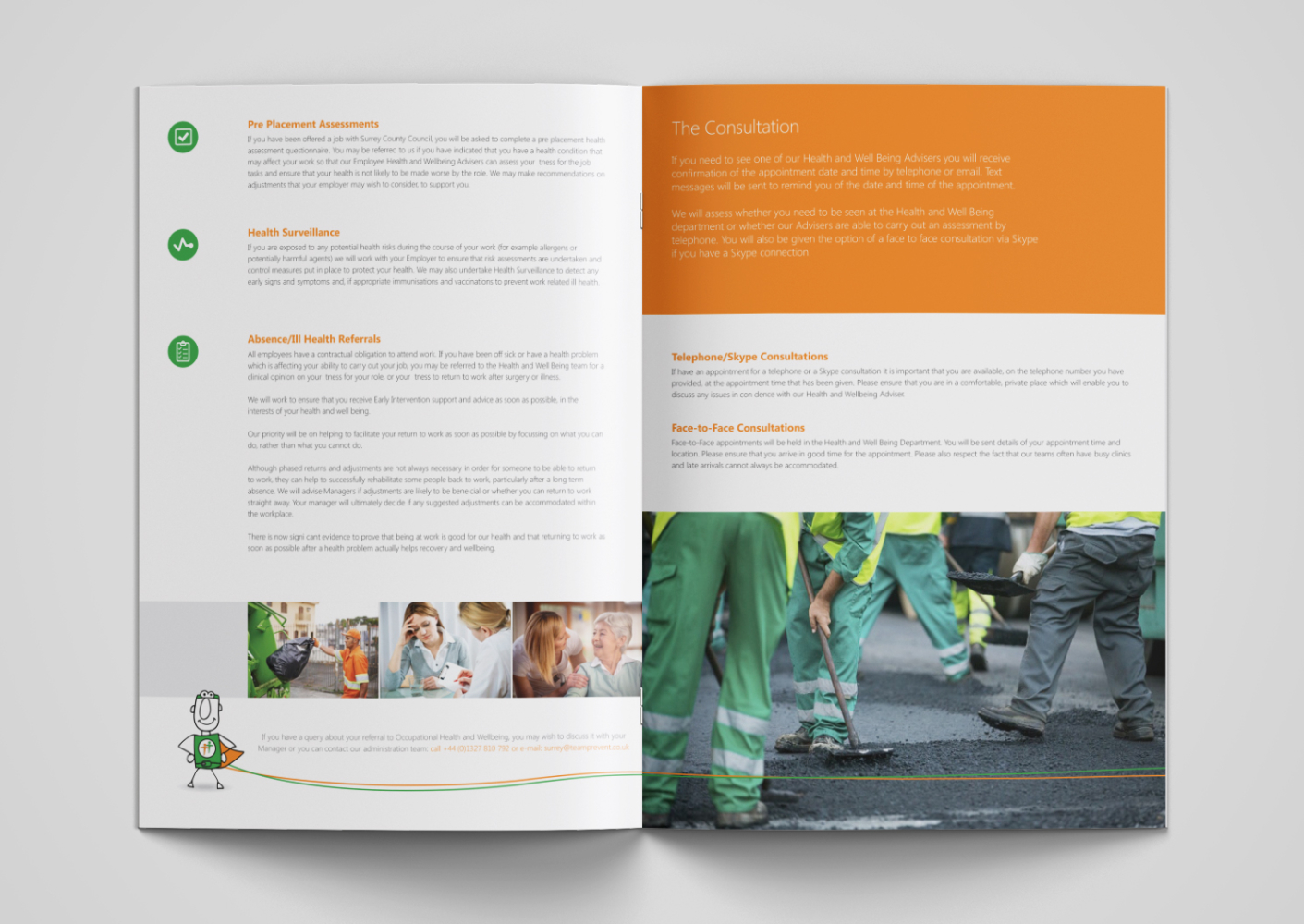 Brochure Design and Brand Refresh for Team Prevent - Palmiero Design