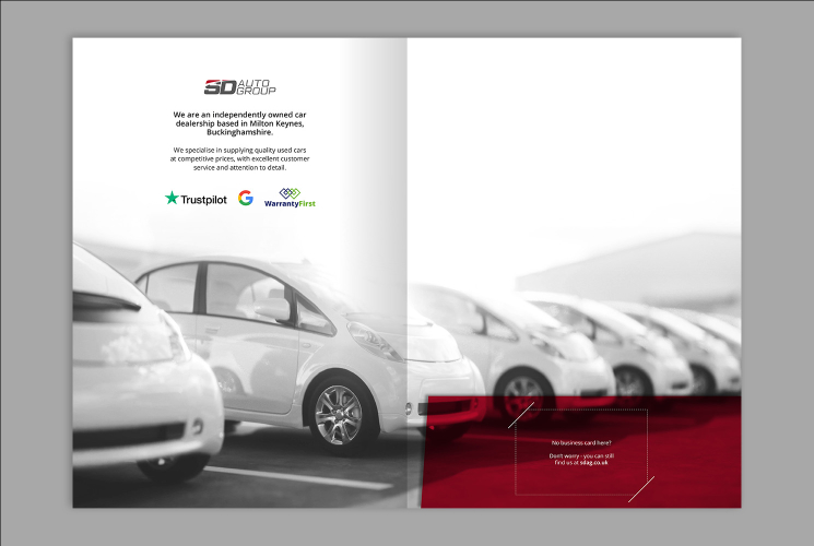 Folder Design for SD Auto Group