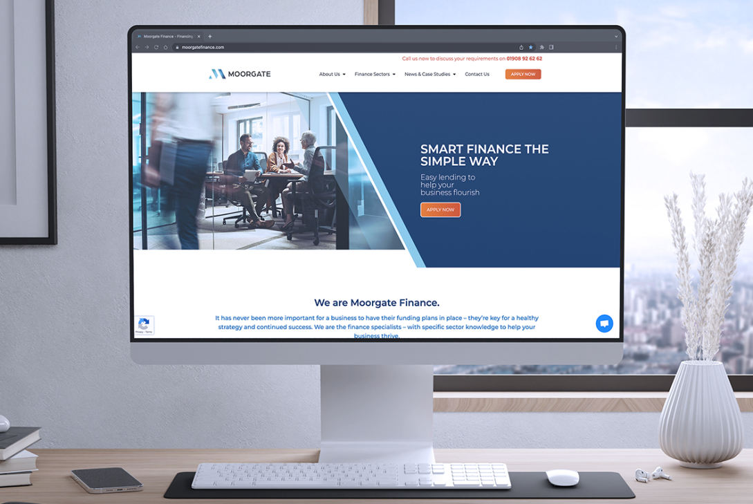 Moorgate Finance Logo Design
