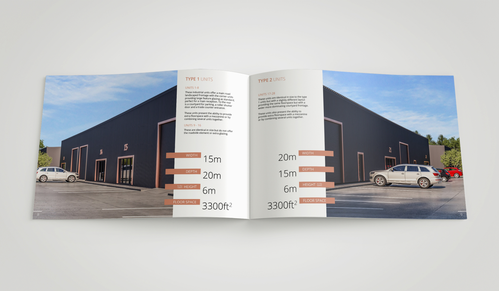 Brochure Design for Hilton Property Group Industrial Park - Palmiero Design